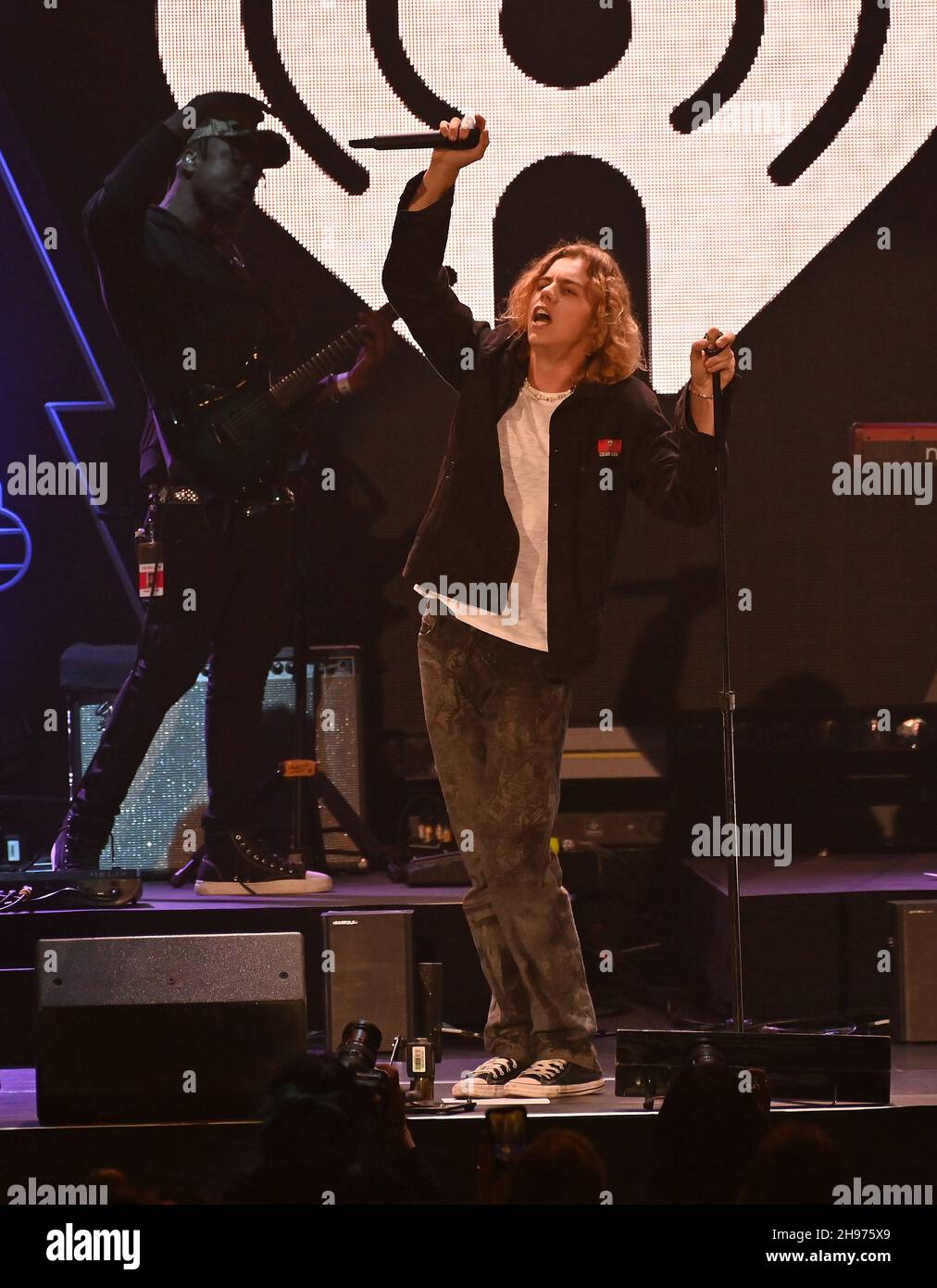 INGLEWOOD, CALIFORNIA - DECEMBER 03: The Kid LAROI performs onstage ...