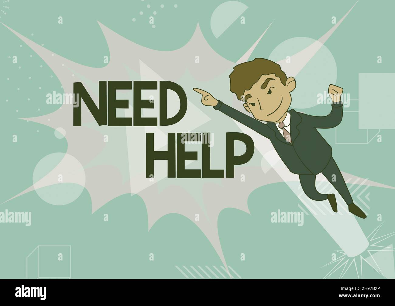 Text caption presenting Need Help. Business approach When someone is ...