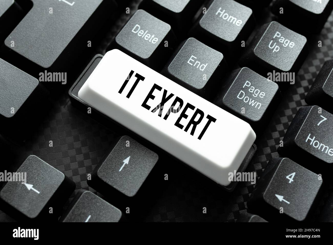 Inspiration showing sign It Expert. Word Written on person with a high ...