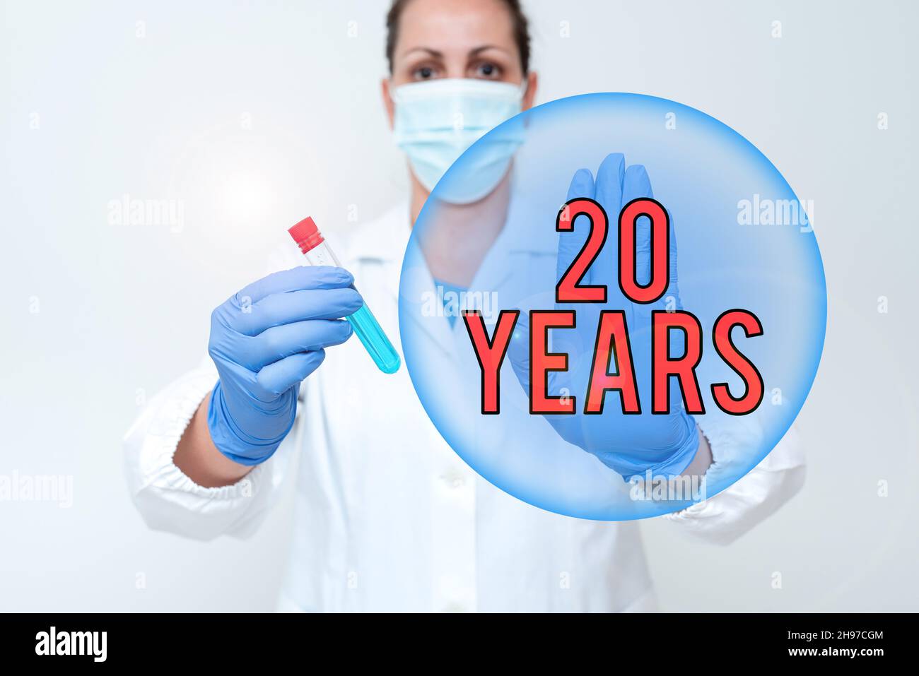 Hand writing sign 20 Years. Business overview Remembering or honoring ...