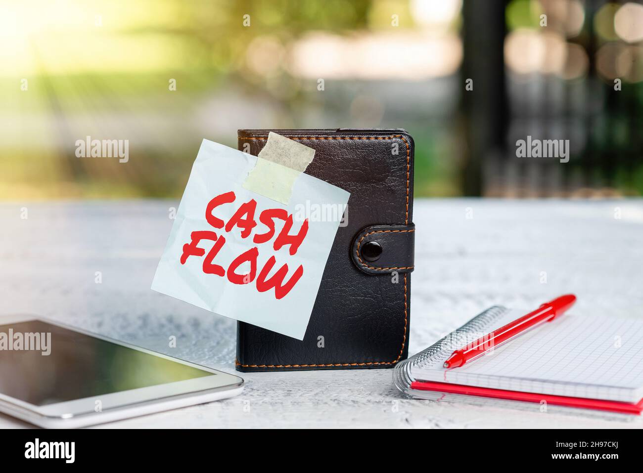 Inspiration showing sign Cash Flow. Business overview Movement of the ...