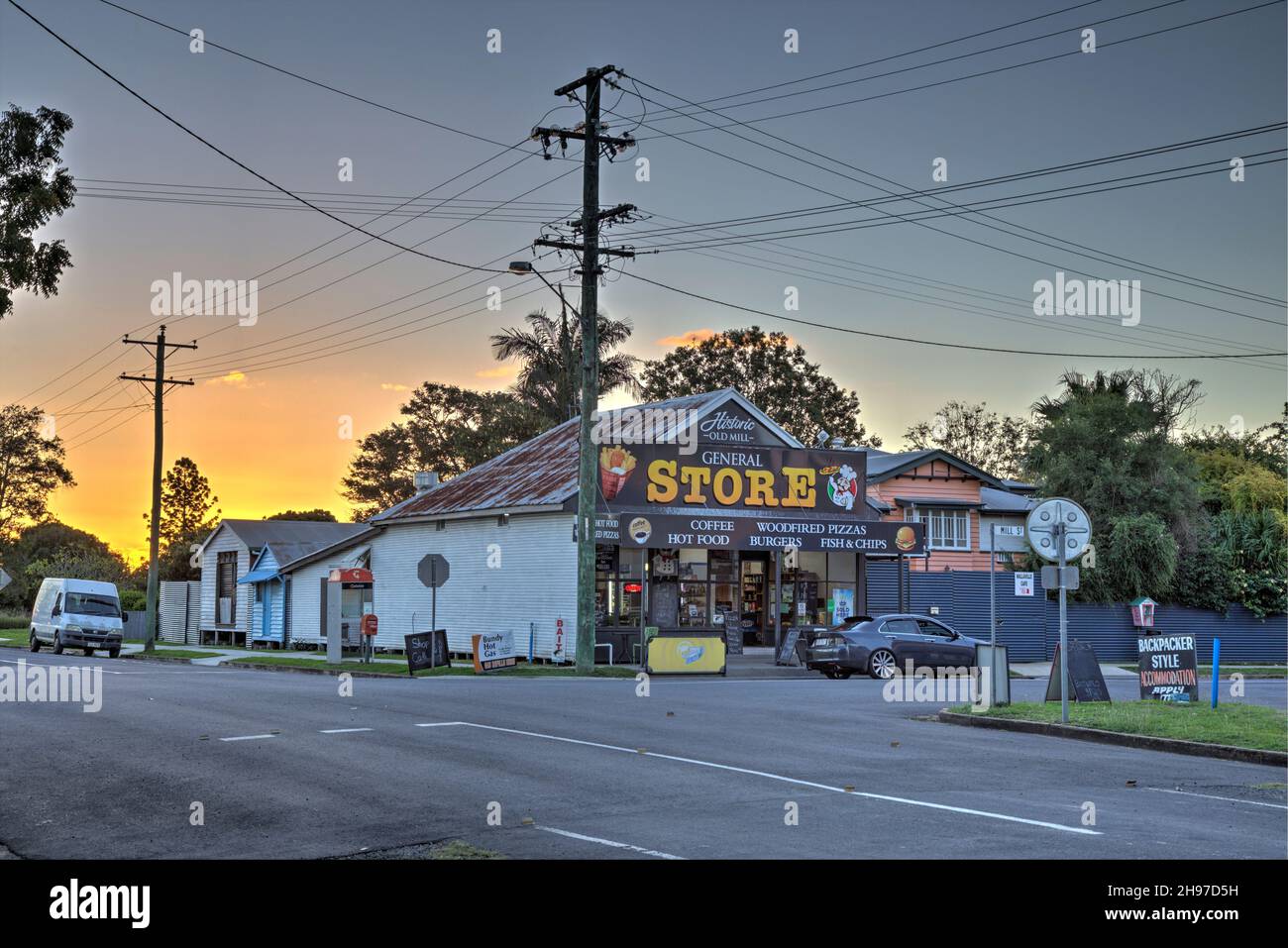 "Old Mill" General Store Mill Street Wallaville Queensland Australia ...