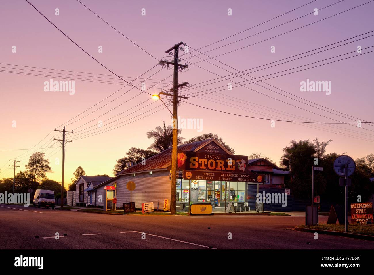 "Old Mill" General Store Mill Street Wallaville Queensland Australia ...