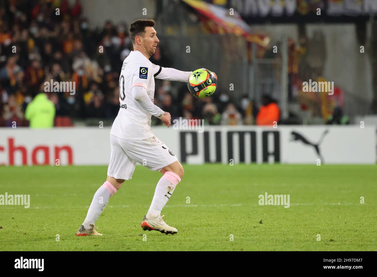 Leo Messi 30 PSG during the French championship Ligue 1 football match ...