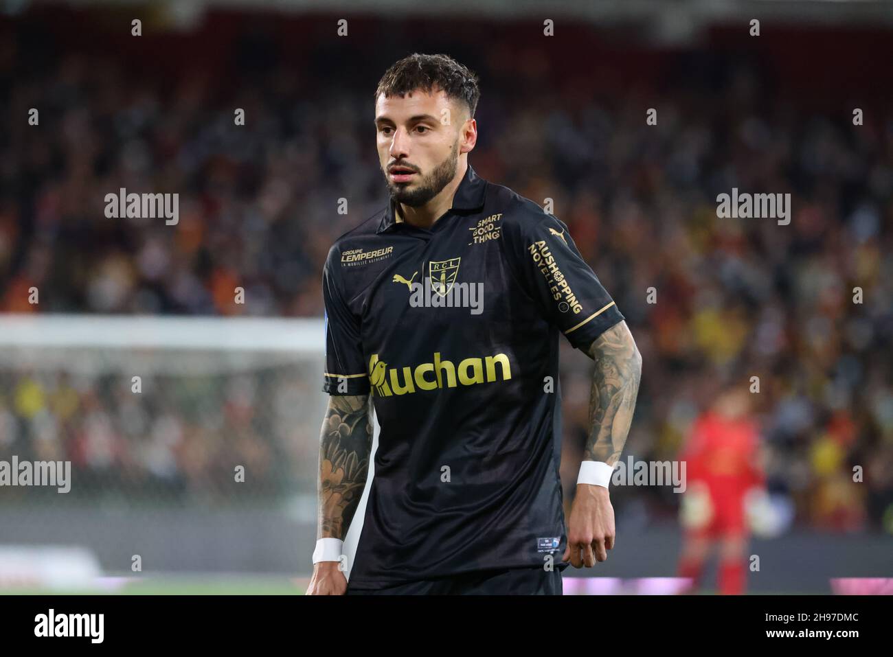 Jonathan Clauss 11 Lens during the French championship Ligue 1 football ...
