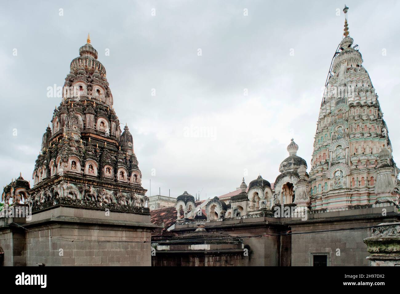 Temple complex of Sri Ram Temple at Phaltan Stock Photo - Alamy