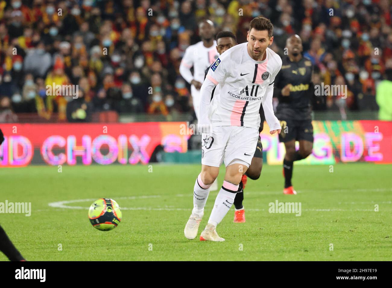 Leo Messi 30 PSG during the French championship Ligue 1 football match ...