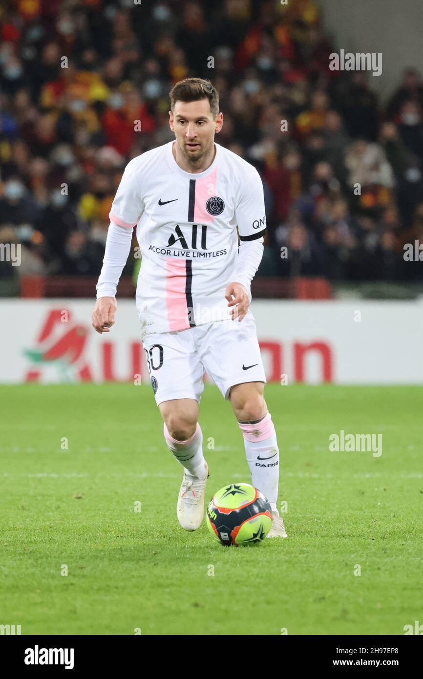 Leo Messi 30 PSG during the French championship Ligue 1 football match ...