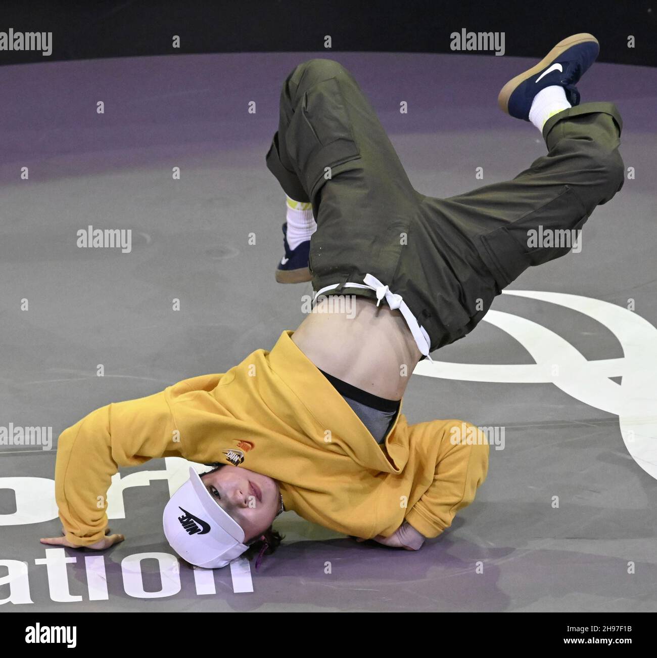 Ami Yuasa of Japan performs en route to finishing second in the women's ...