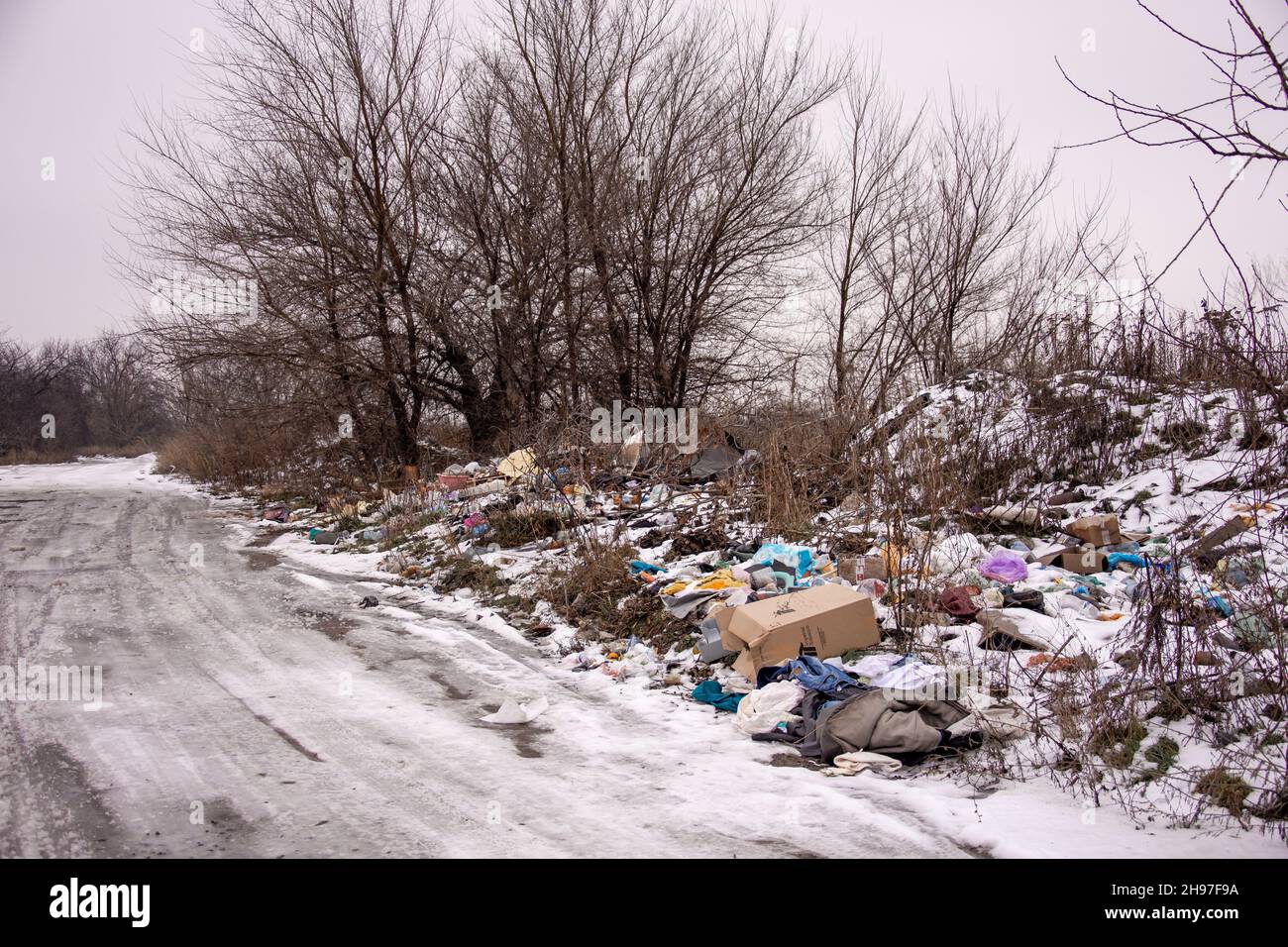 Garbage dump yard hi-res stock photography and images - Alamy