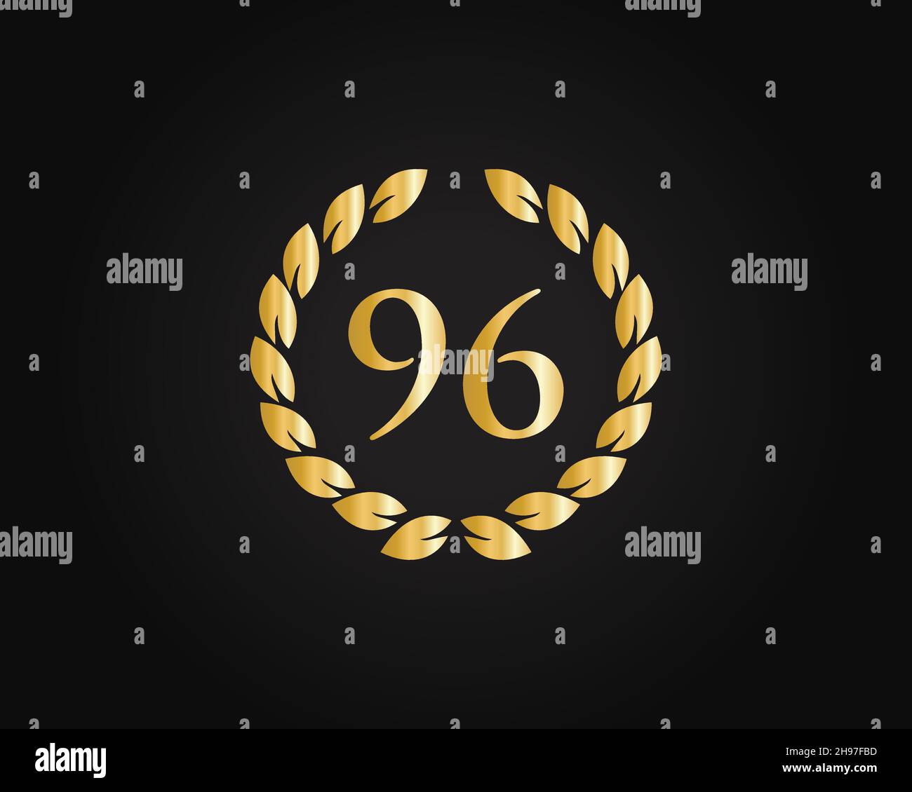 96 years of age Stock Vector Images - Alamy