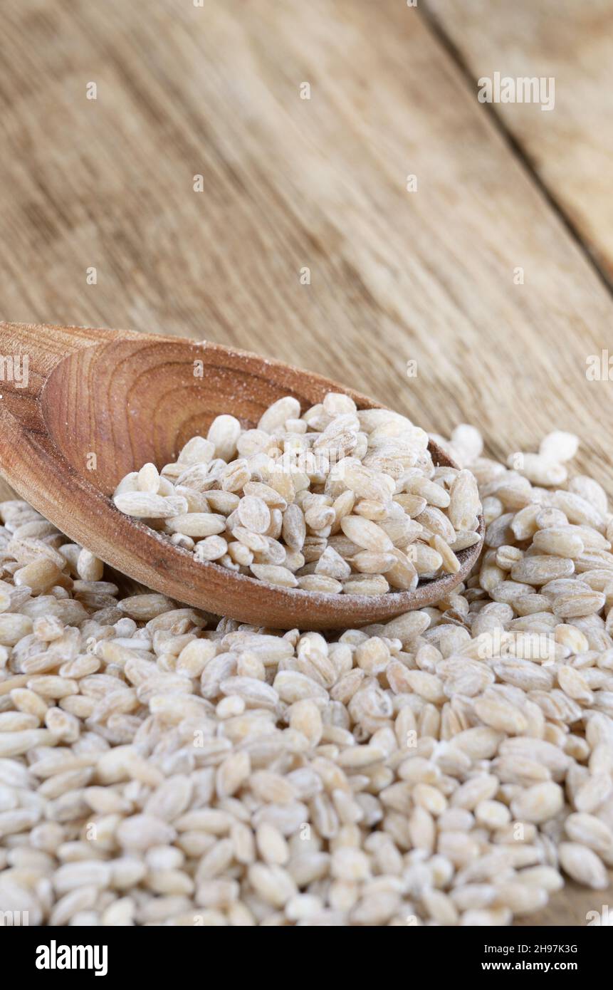 Barley groats hi-res stock photography and images - Alamy