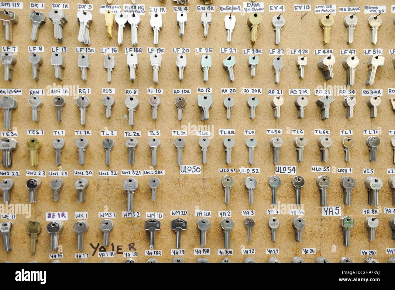 Many keys hi-res stock photography and images - Alamy