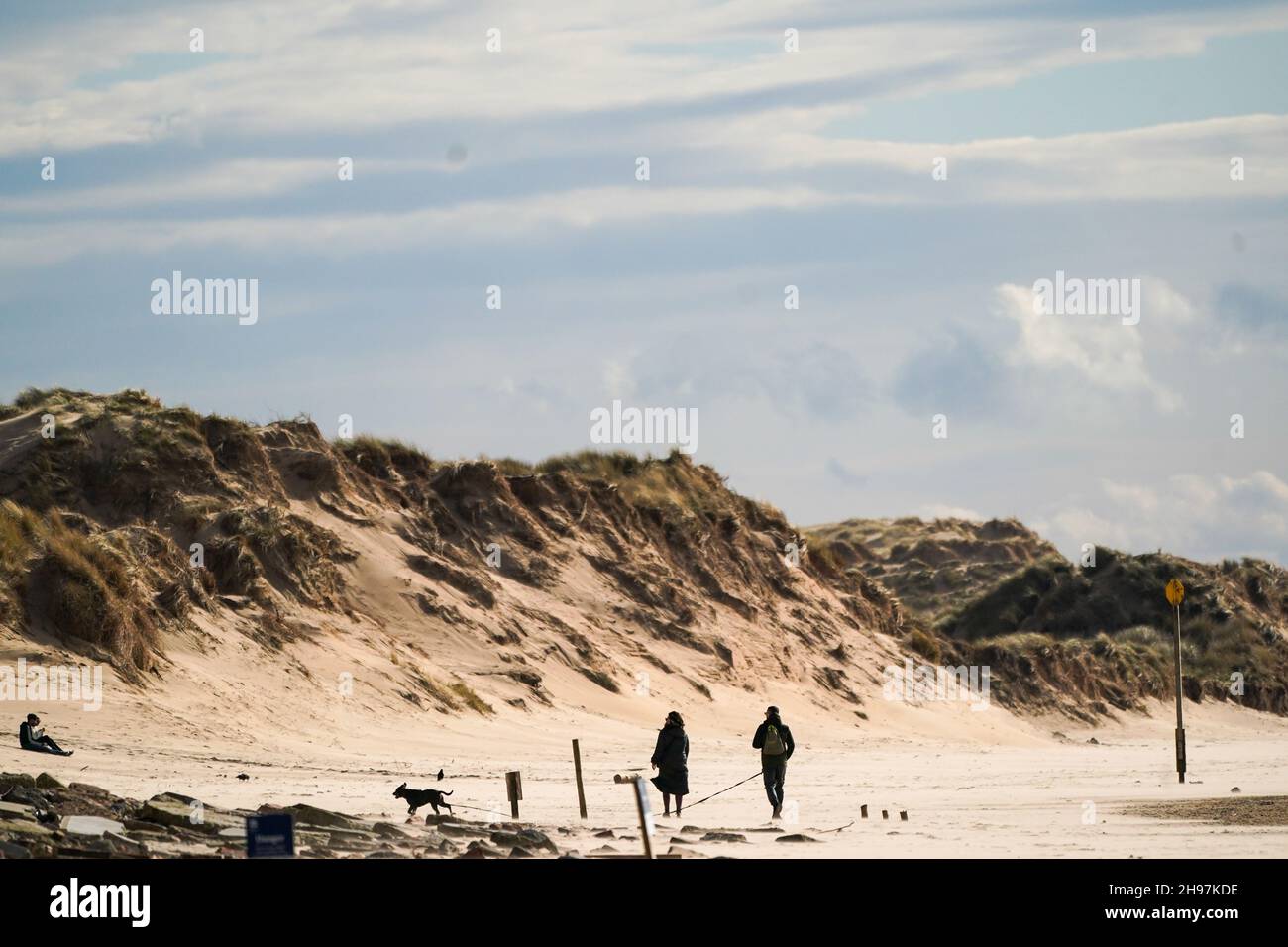 Formby Beach Sefton England Stock Photo - Alamy