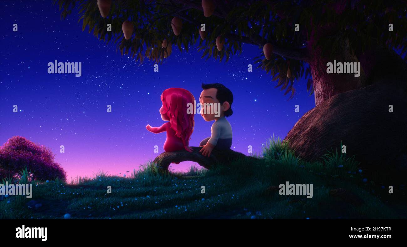 BLUSH (2021), directed by JOE MATEO. Credit: Skydance Animation / Apple ...