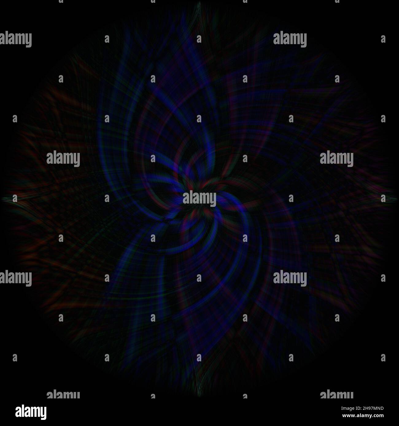 Blue spiral background hi-res stock photography and images - Alamy