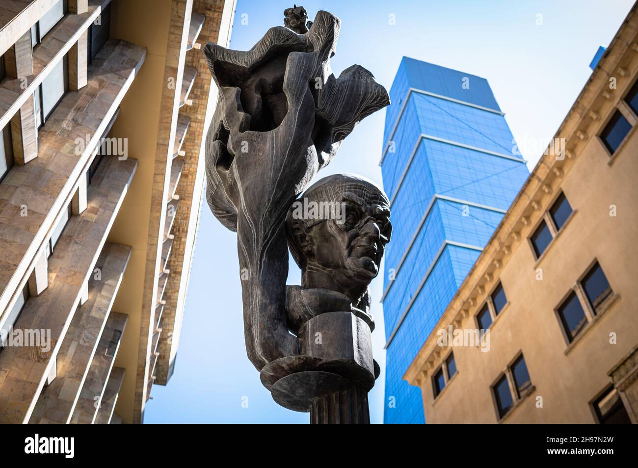 Tbilisi statue man georgia hi-res stock photography and images - Alamy