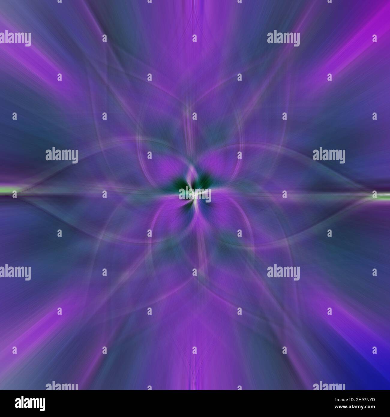 A 3D rendering of an abstract bright blue spiral background Stock Photo ...