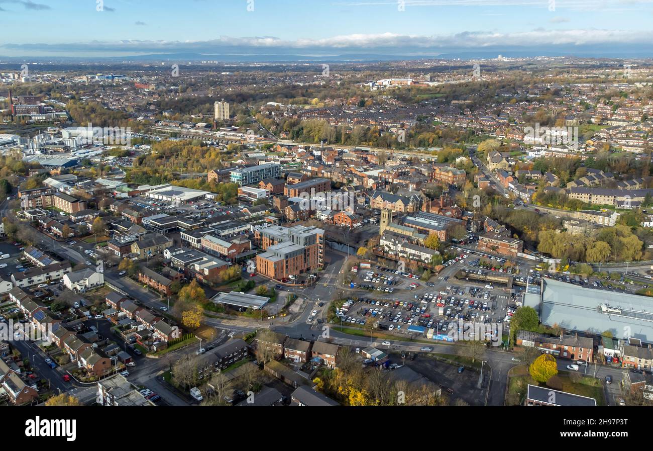 General view of Stalybridge, Greater Manchester, Picture date: Friday ...