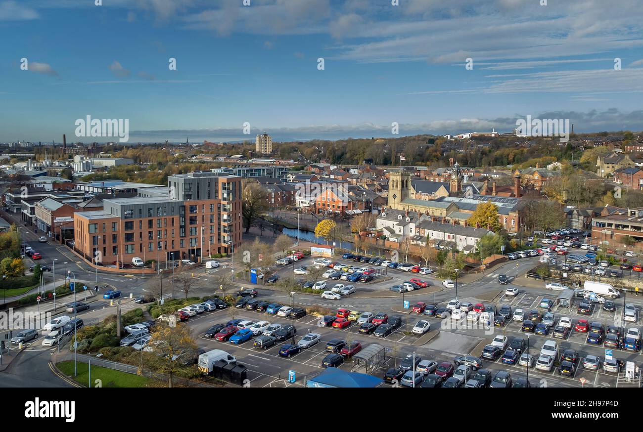 General view of Stalybridge, Greater Manchester, Picture date: Friday ...