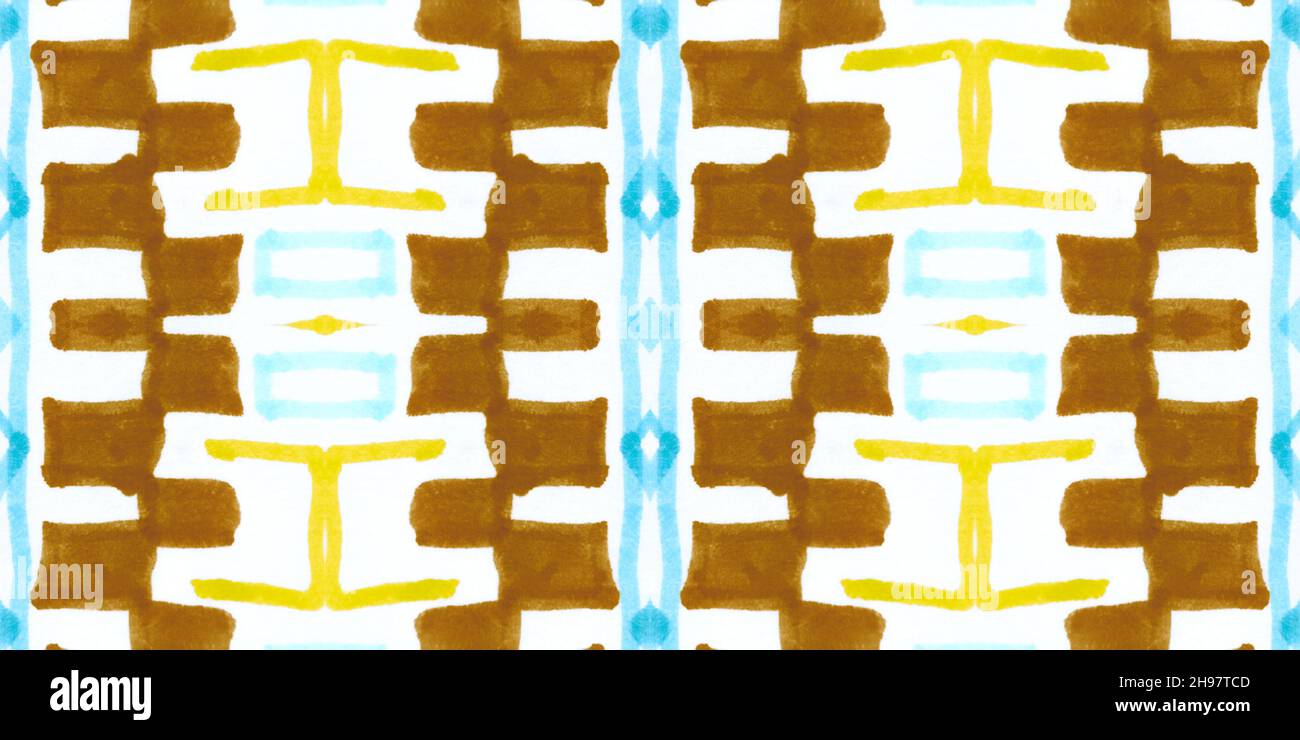 Retro mosaic pattern. Abstract geometric ethnic background Stock Photo ...