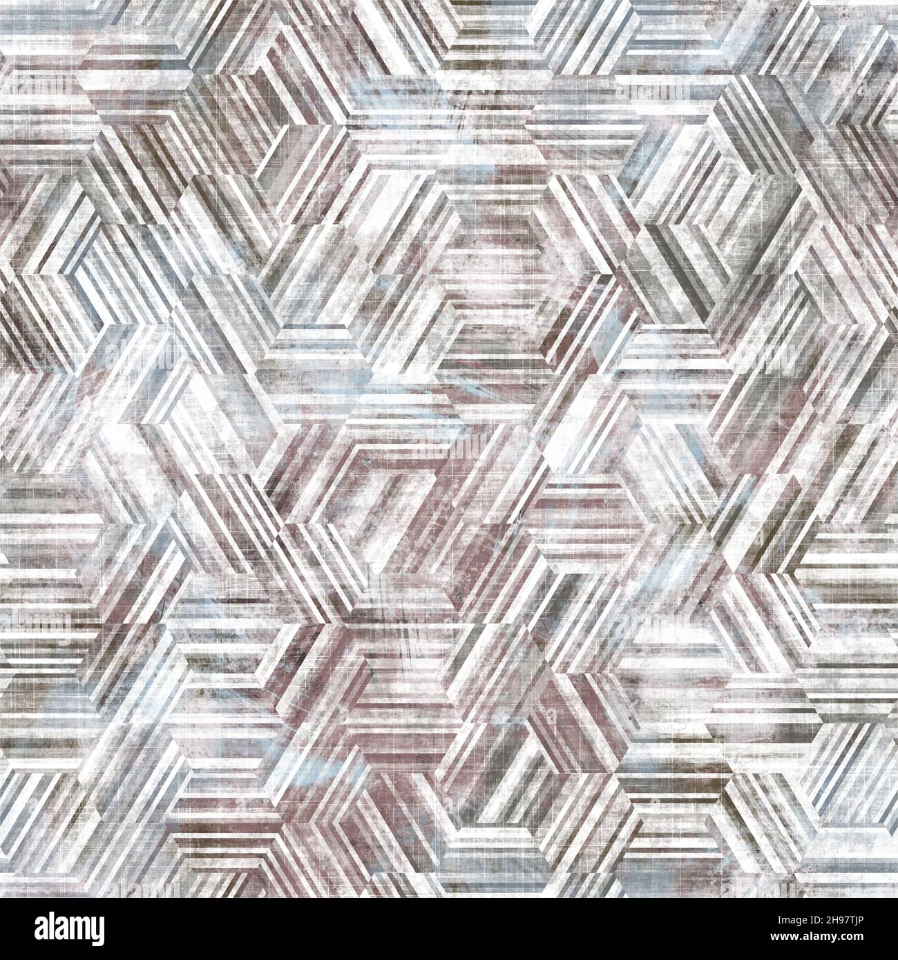 Seamless neutral and white grungy classic abstract surface pattern ...