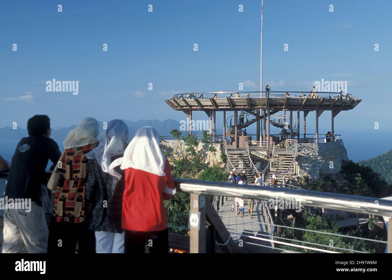 the Mountain area of Gunung Machinchang on the Island of Langkawi in ...