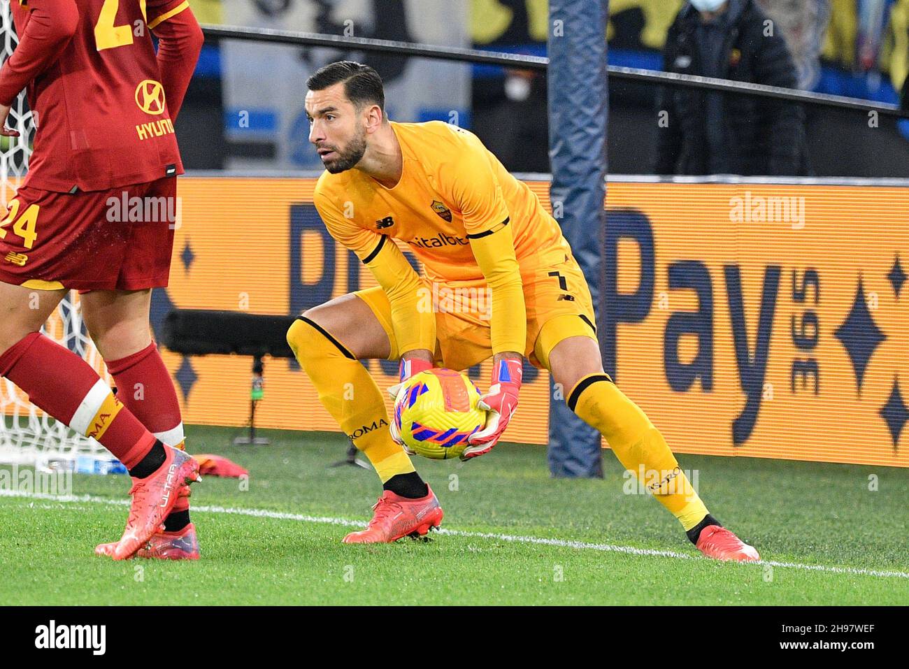 Rui Patricio (AS Roma) during the Italian Football Championship League ...