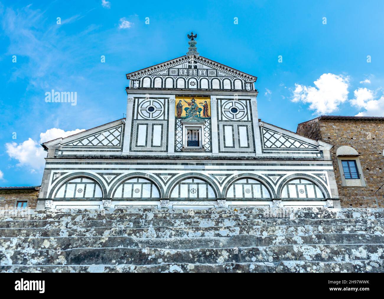 Romanesque facade marble architecture hi-res stock photography and ...