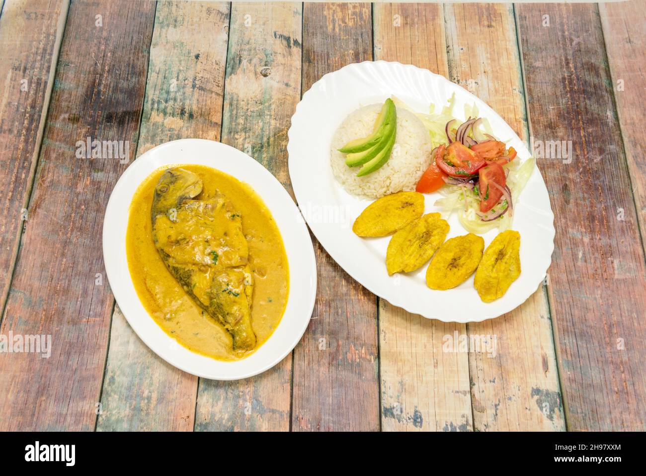 Encocado is a traditional dish from the Pacific coast of Colombia ...