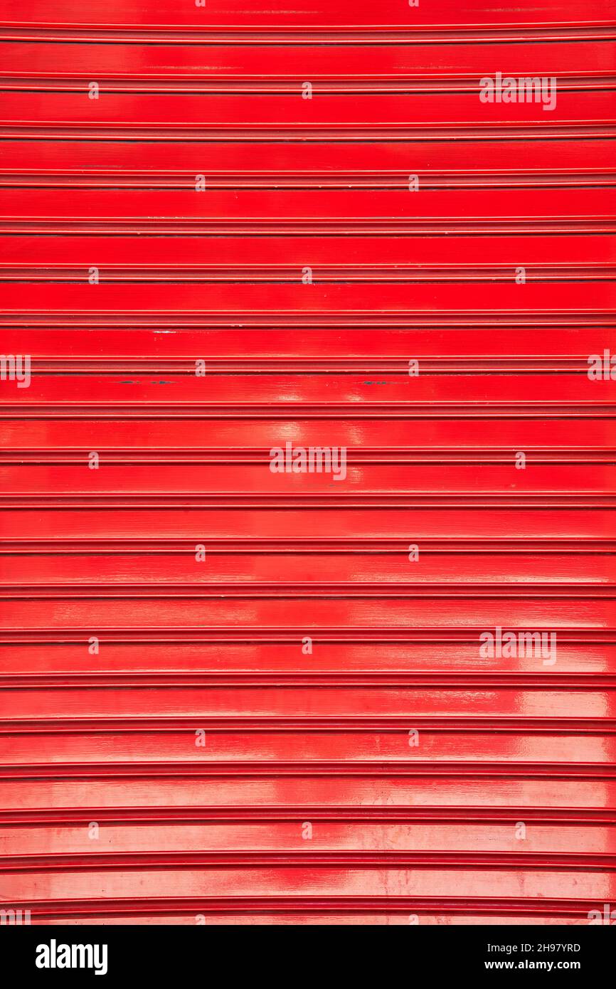 Beautiful metal shutter texture image Stock Photo - Alamy
