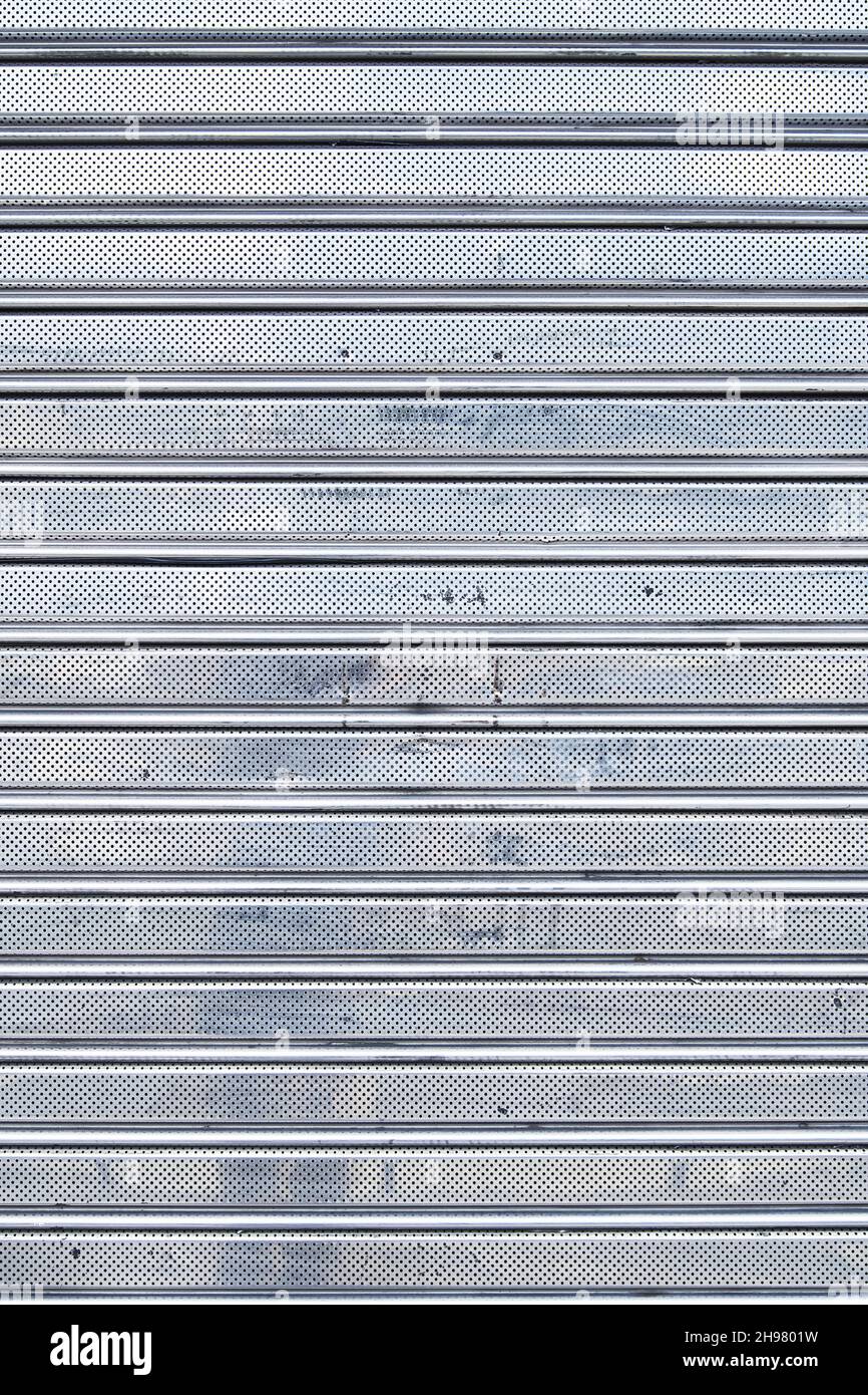 Beautiful metal shutter texture image Stock Photo - Alamy