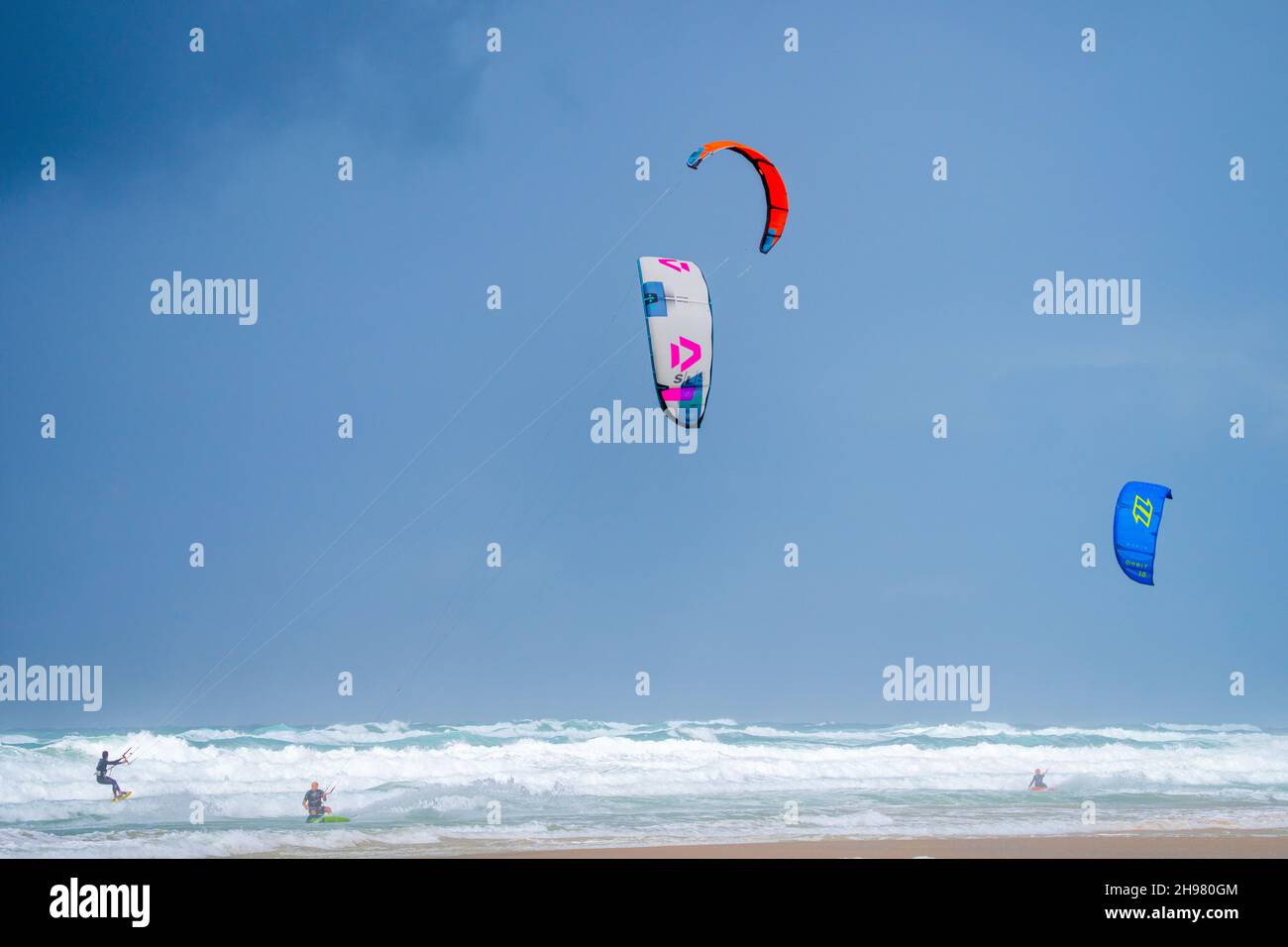 Kate Surfing in the Mediterranean Stock Photo - Alamy