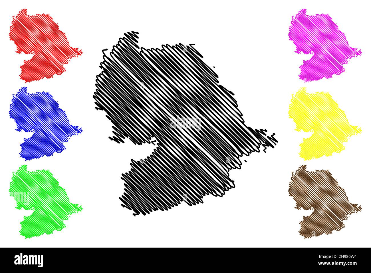 Indore district (Madhya Pradesh State, Indore division, Republic of ...