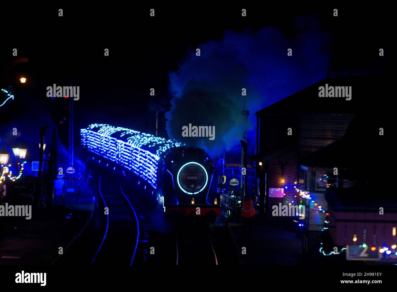 Steam and lights hi-res stock photography and images - Alamy