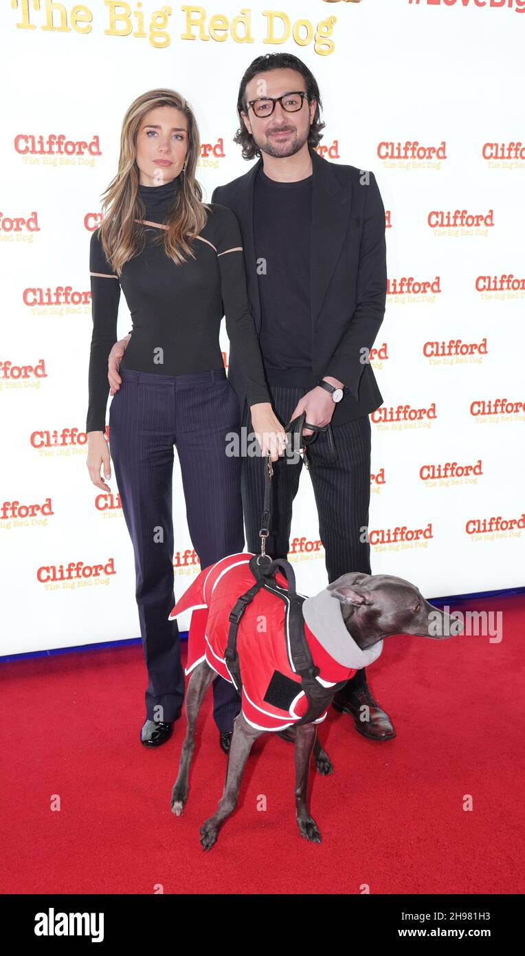 Nettie Wakefield and Alex Zane attending the special screening of ...