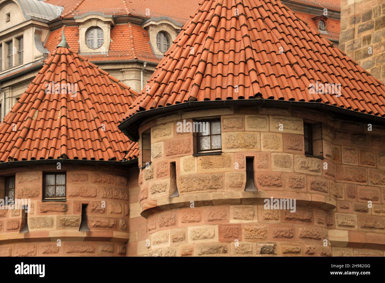 The historic buildings of Nuremberg, Germany Stock Photo - Alamy