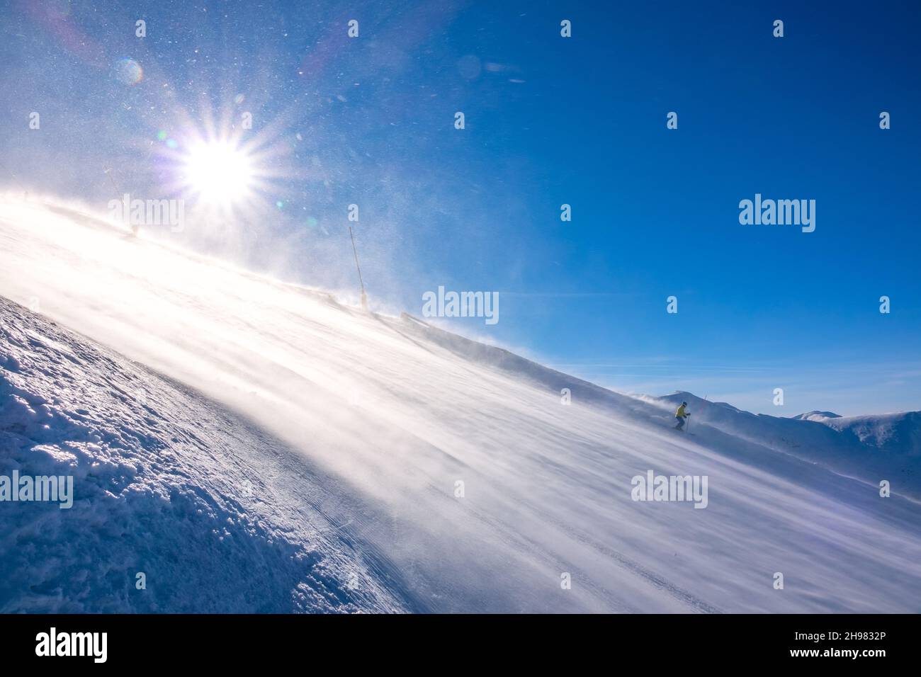 Sunlight on steep slope hi-res stock photography and images - Alamy