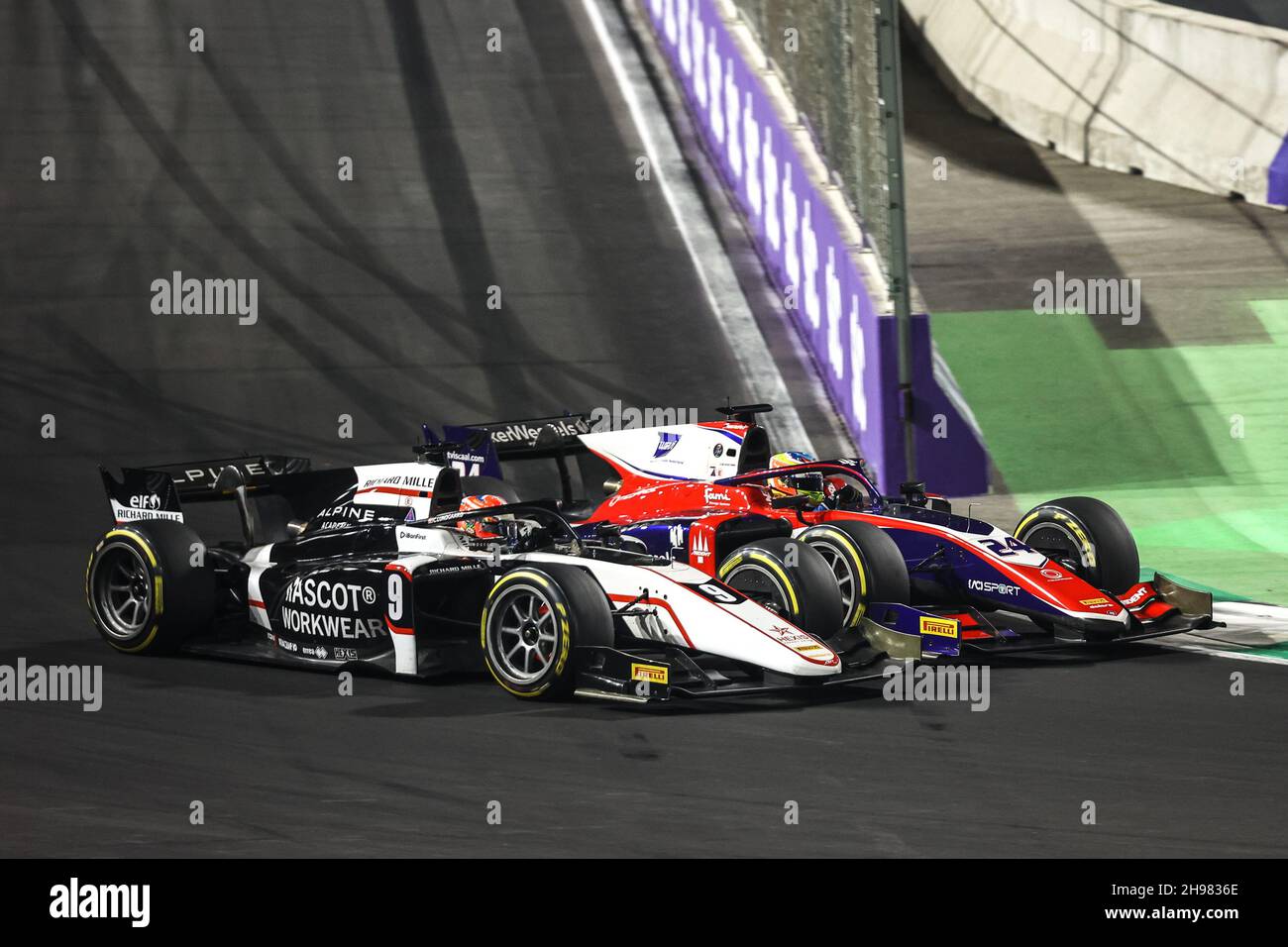 09 Lundgaard Christian (dnk), ART Grand Prix, Dallara F2, action during ...