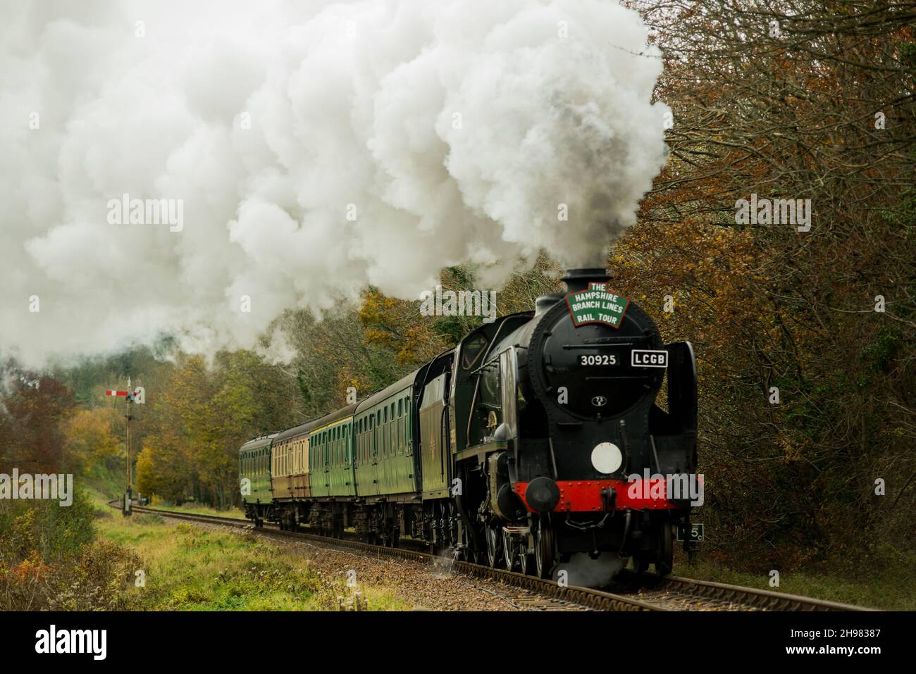 Schools Class Locomotive Cheltenham Stock Photo - Alamy