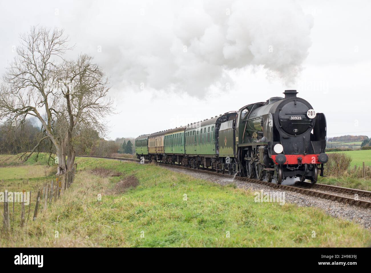 Schools Class Locomotive Cheltenham Stock Photo - Alamy