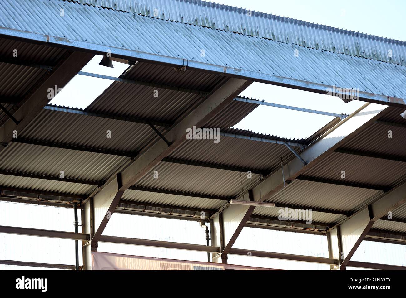 Storm arwen roof damage hi-res stock photography and images - Alamy