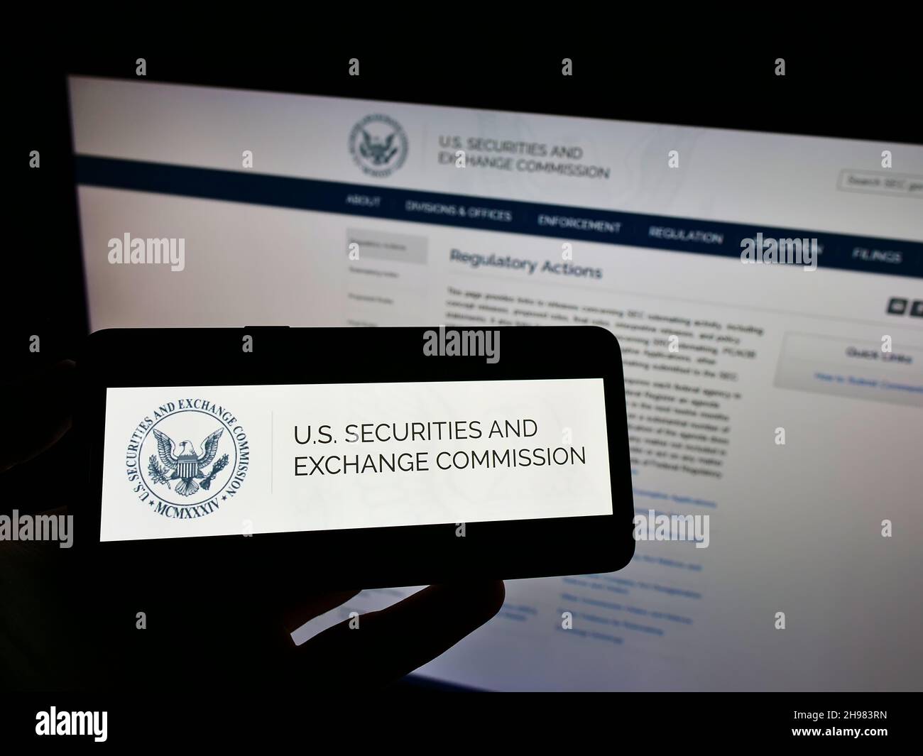 Sec logo hi-res stock photography and images - Alamy