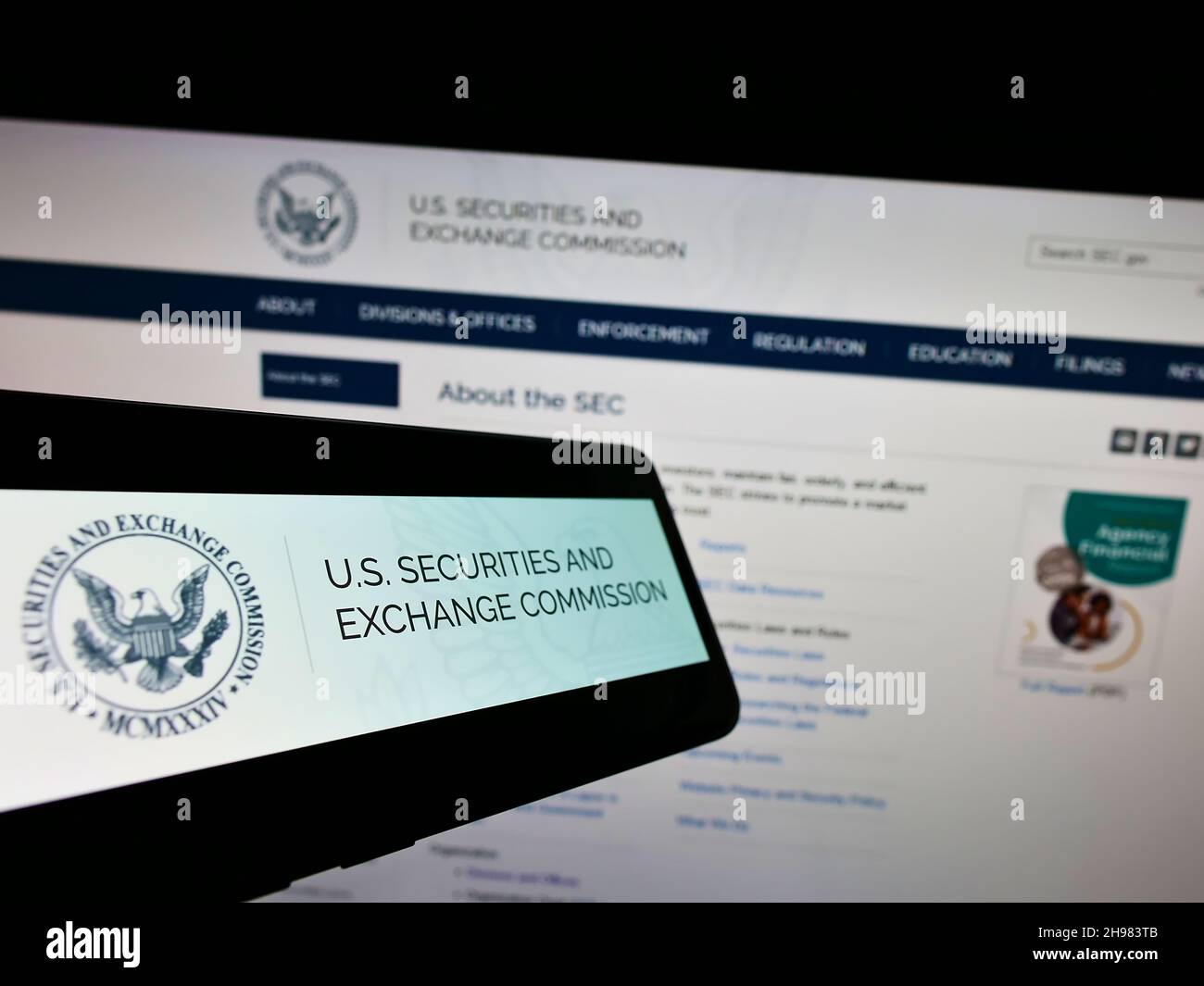 Sec logo hi-res stock photography and images - Alamy