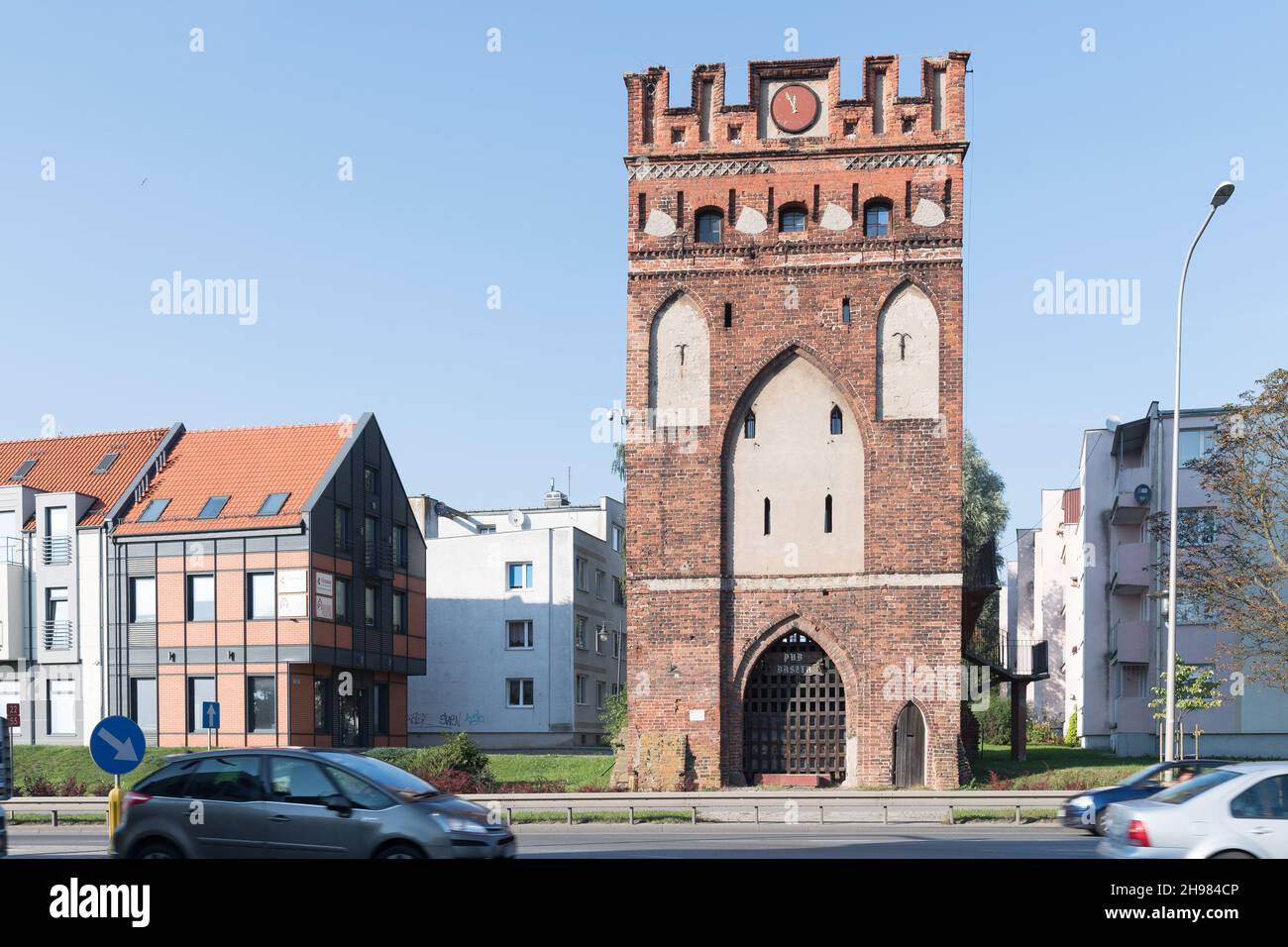 Brick gothic St Mary Gate in Malbork, Poland. September 10th 2021 ...