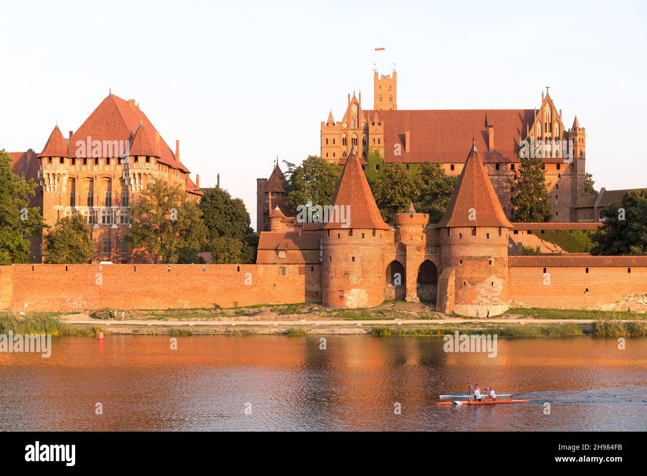 Gothic Grandmaster's Palace in Middle Castle and High Castle of ...