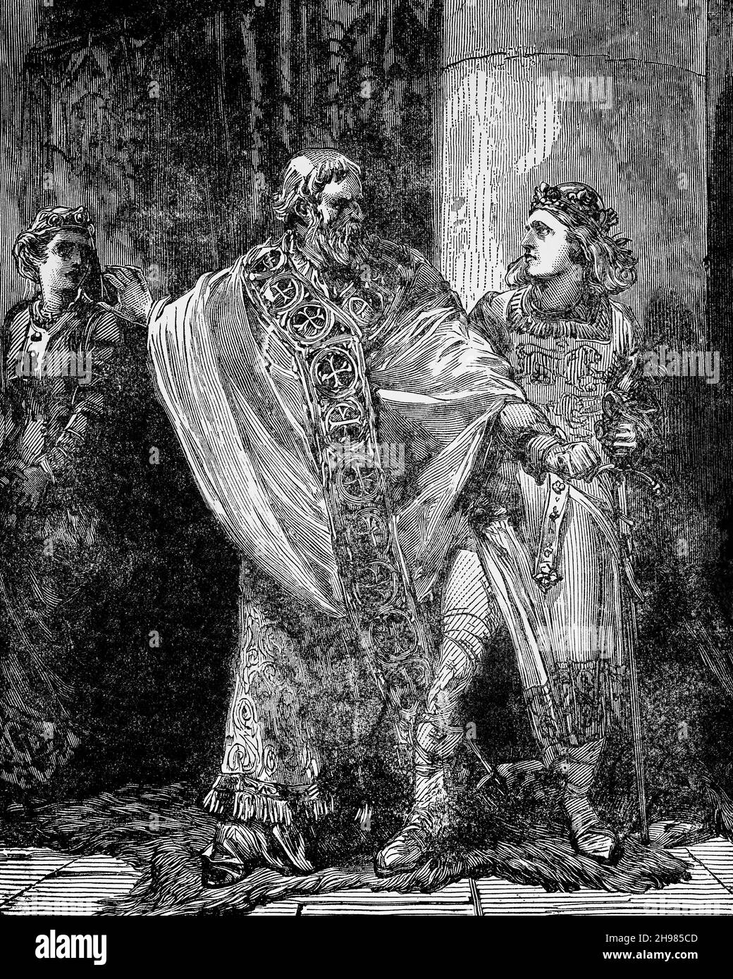 King eadwig edwy fair king hi-res stock photography and images - Alamy