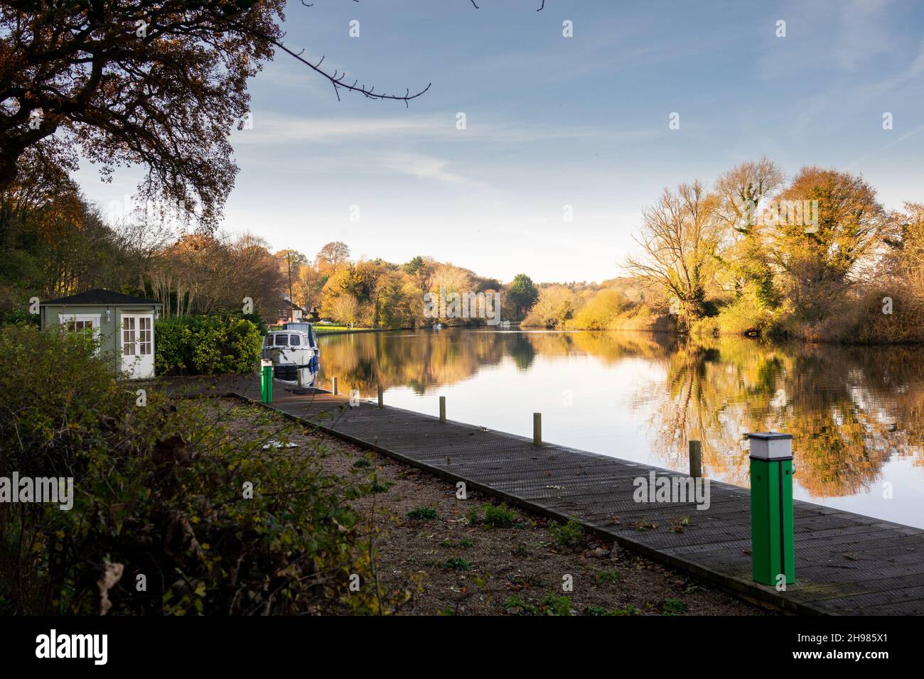 River Yare, Bramerton Stock Photo - Alamy