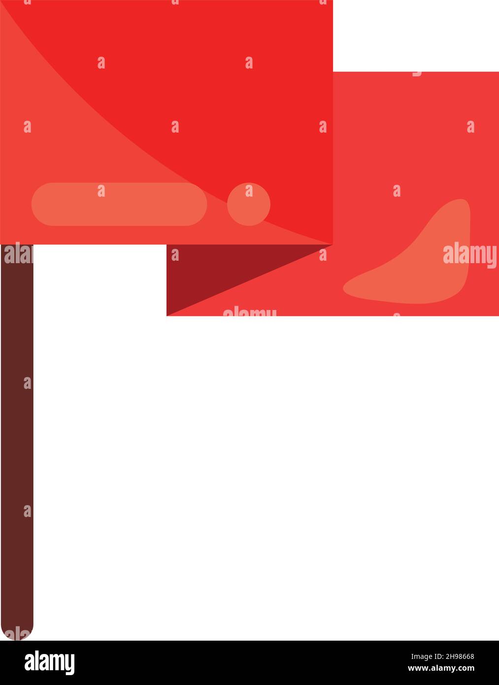 red flag icon Stock Vector Image & Art - Alamy