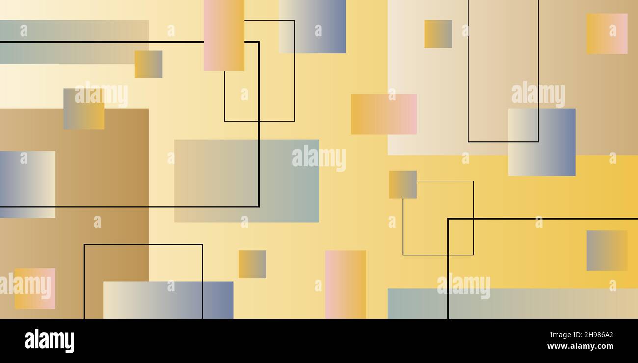 Colored background of rectangular geometric shapes. Vector illustration ...